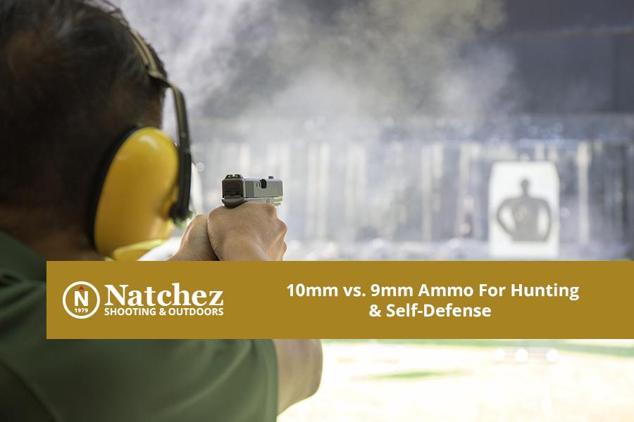 10mm vs. 9mm Ammo For Hunting & Self-Defense