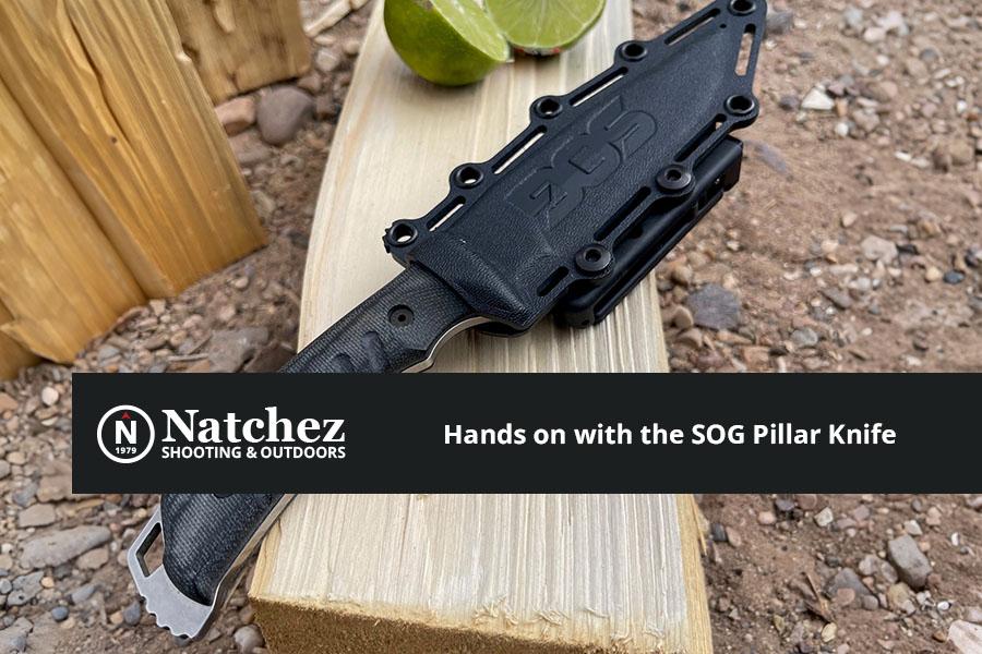 Hands on Review of the SOG Full Tang Steel Pillar Knife