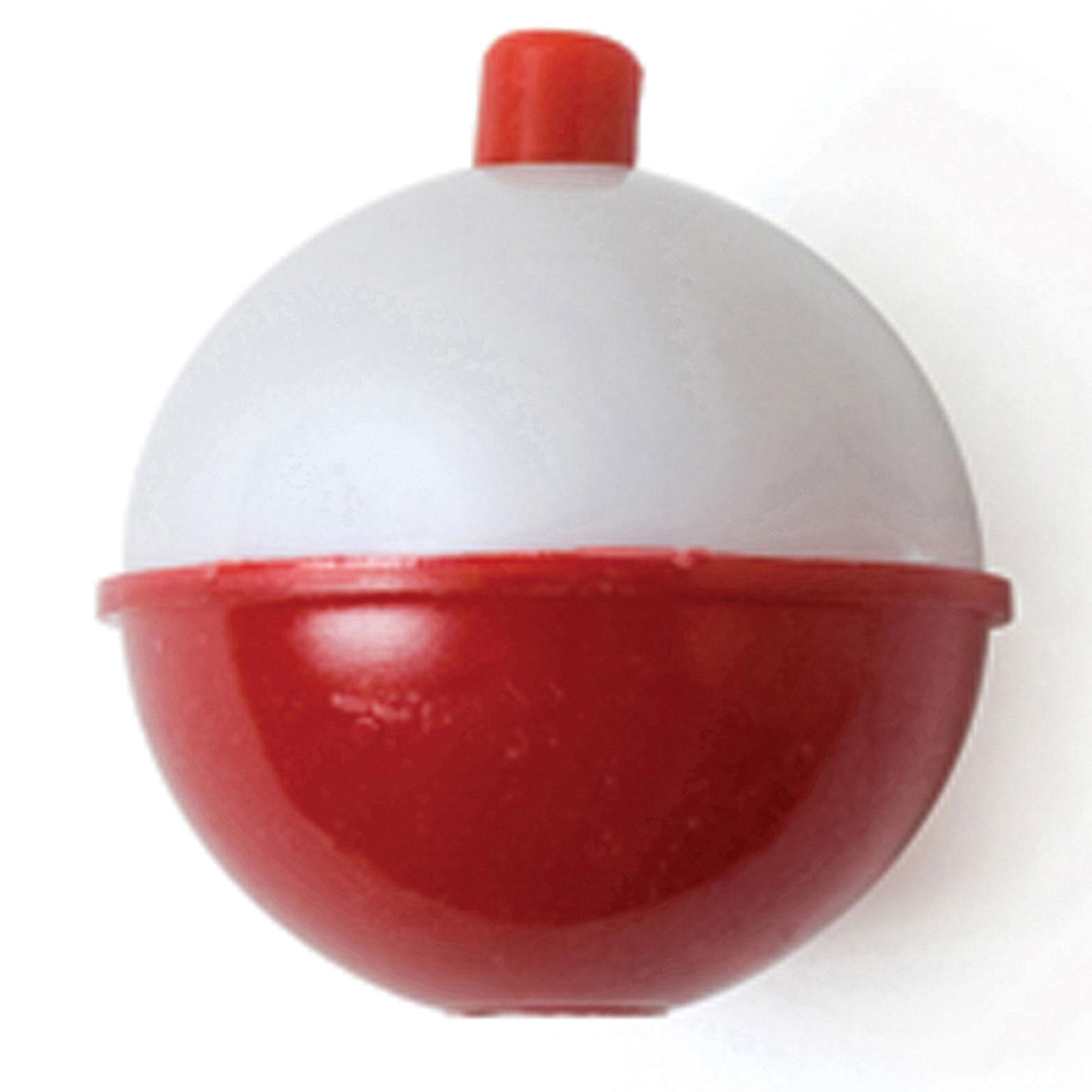 EA Snap-On Round Floats Red/White 1.25'' 3pk
