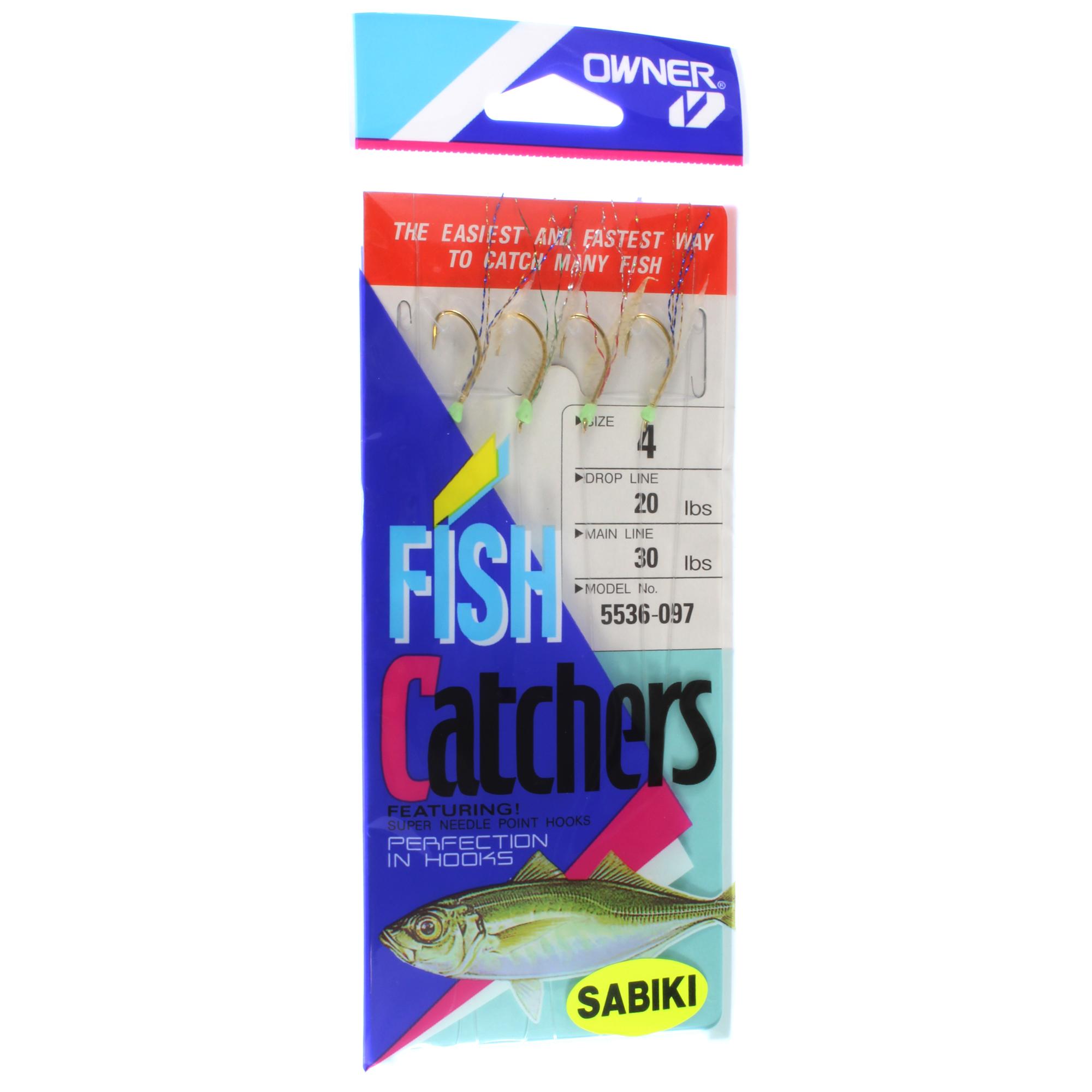 Owner Sabiki Size 4 Mackerel Fish Skin