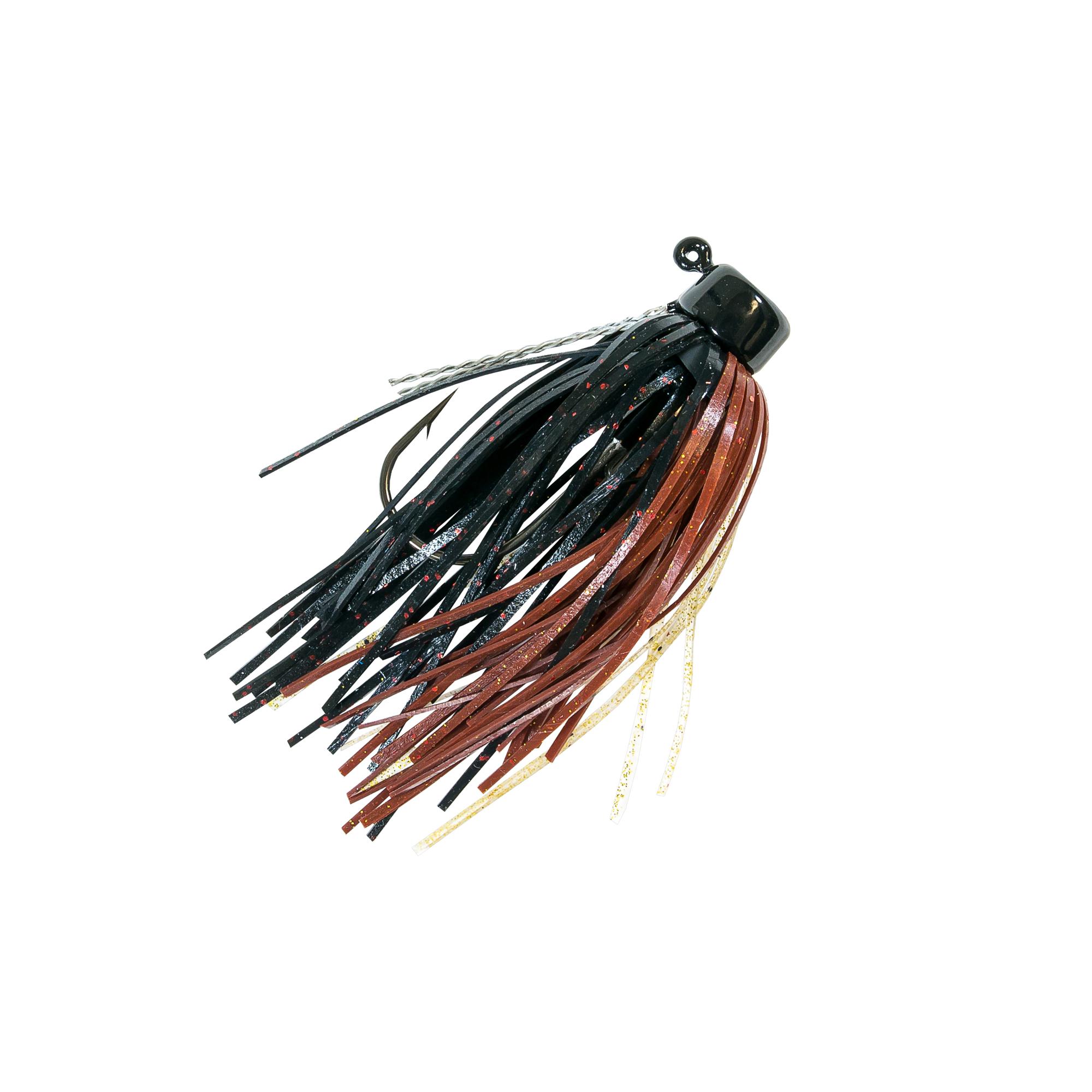 Z Man Shroomz Micro Fin Jig 3/16 oz Moccasin Craw 2pk