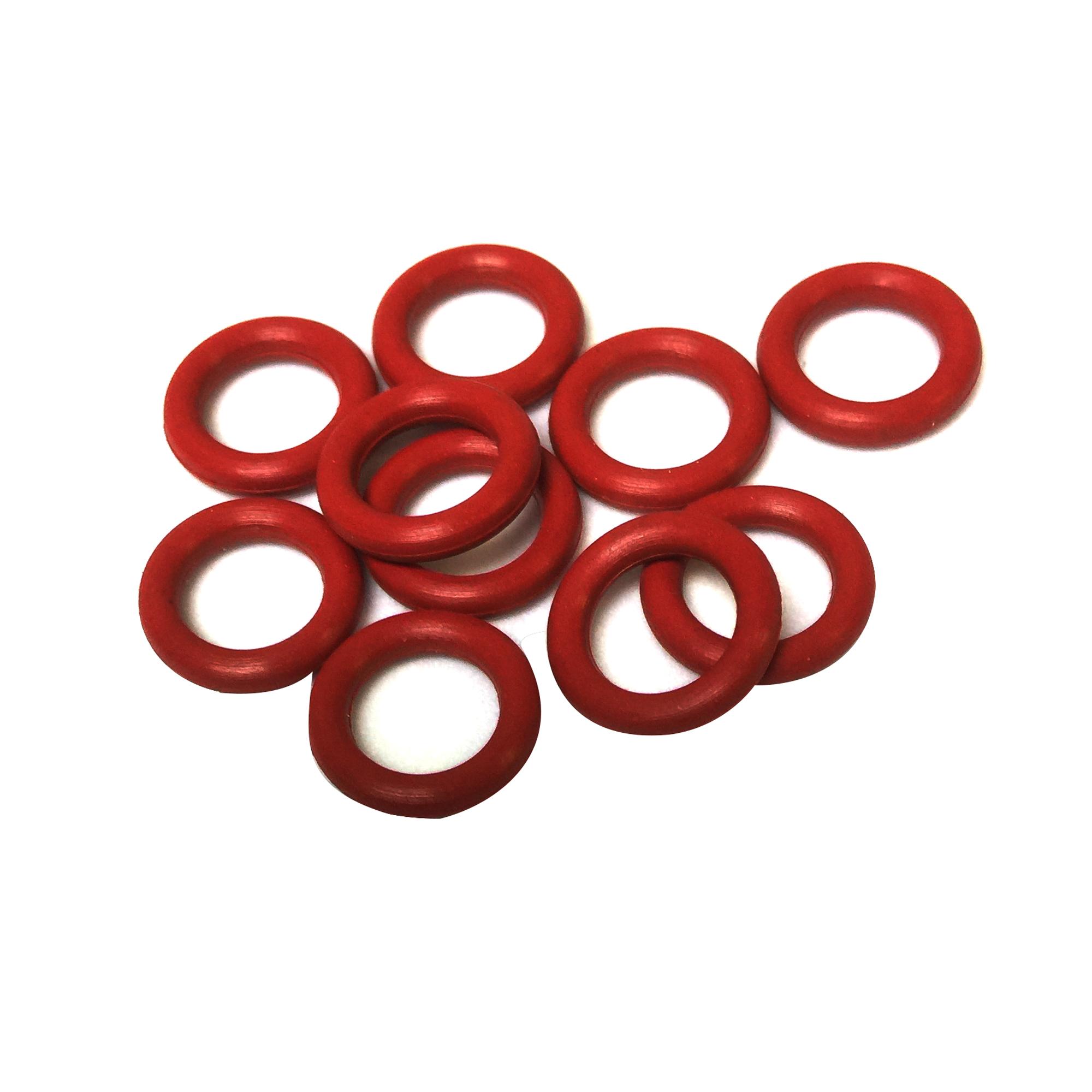 Case Plastics O-Ring # 10 Red 25pk