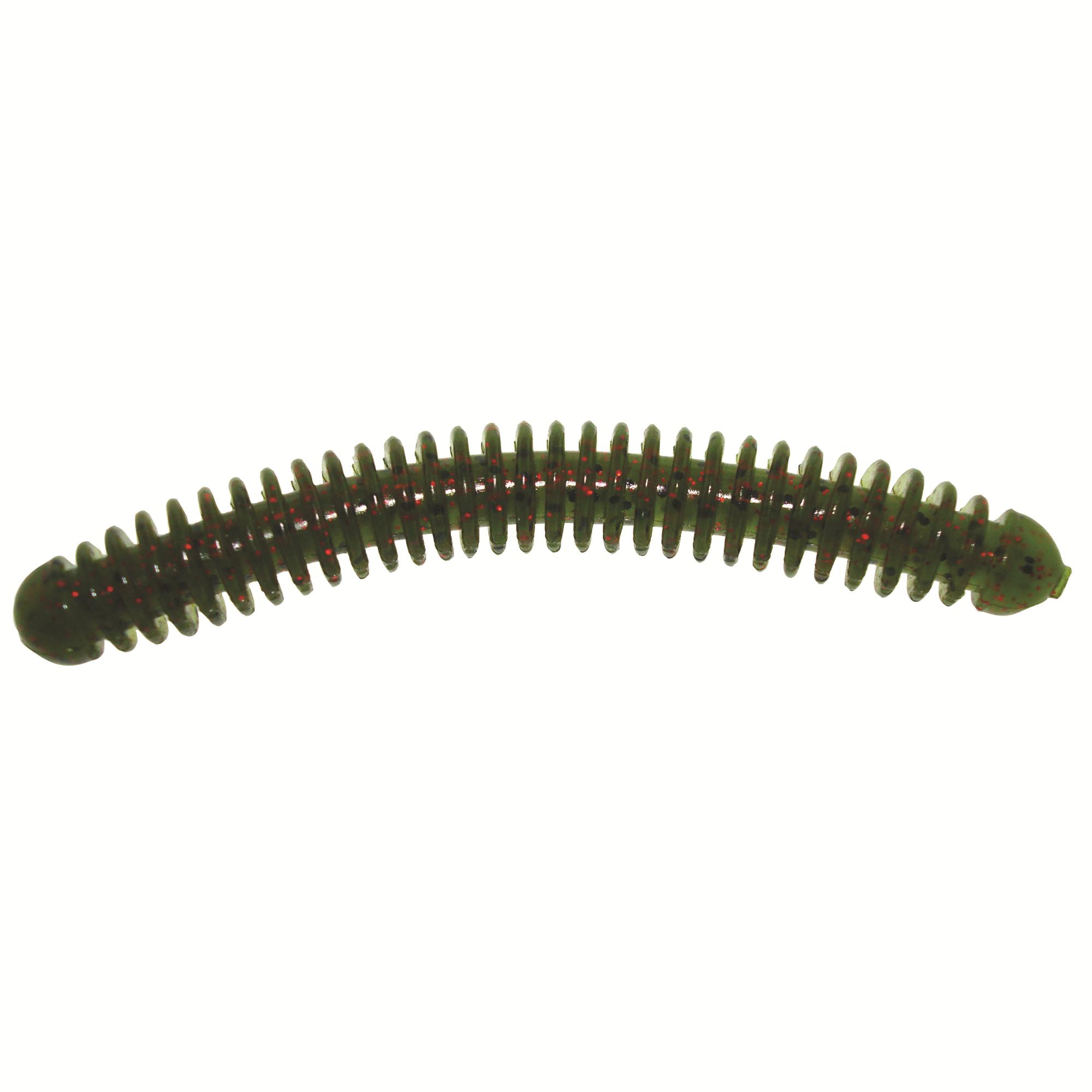 Lake Fork 4'' Ring-Fry Watermelon Red Flake 10pk