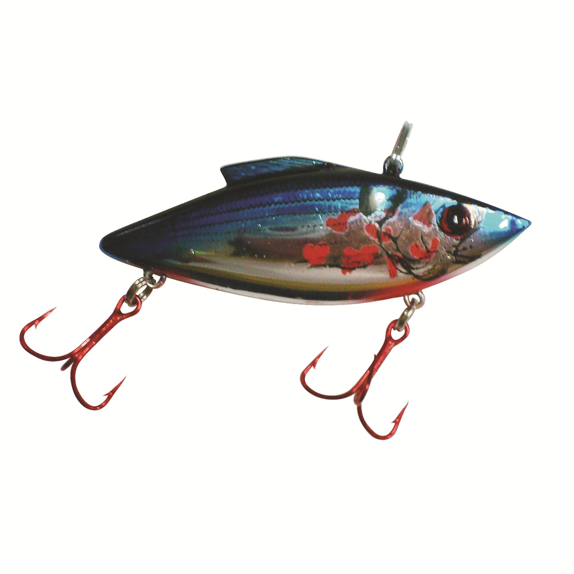 Rat-L-Trap RT - 1/2 oz Chrome Blue Bleeding Shad