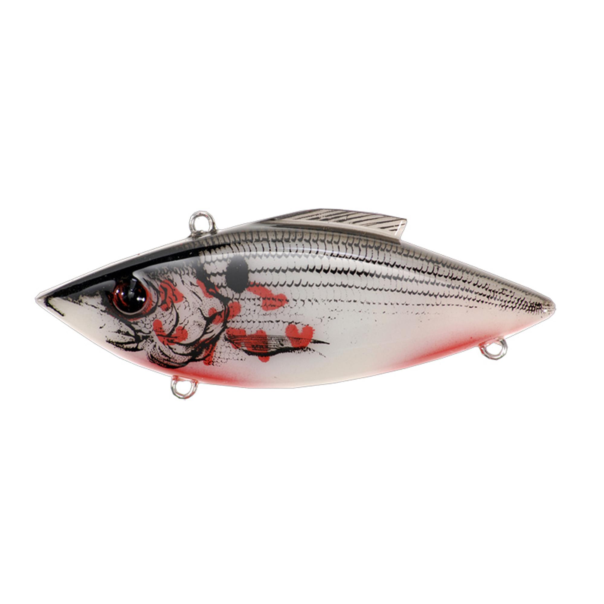 Rat-L-Trap RT - 1/2 oz White Bleeding Shad