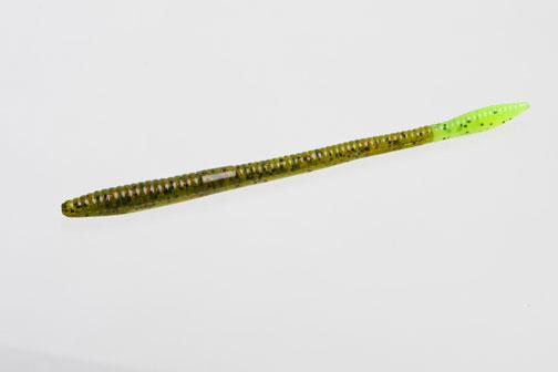Zoom Trick Worm 6.5'' Watermelon Red/Chart 20pk