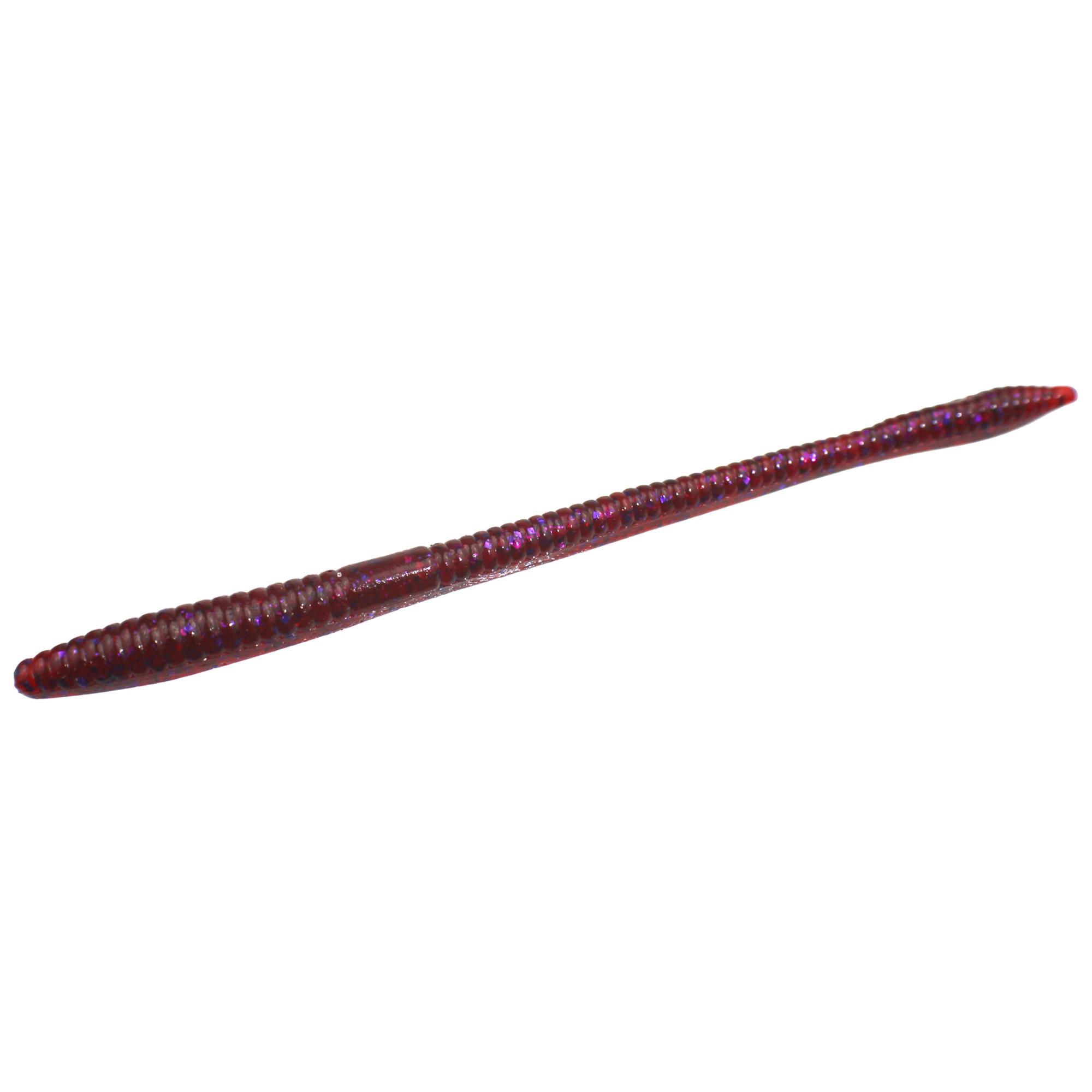 Zoom Trick Worm 6.5'' Cranberry 20pk