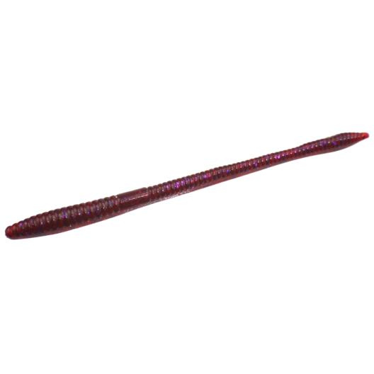 Zoom Trick Worm 6.5'' Cranberry 20pk