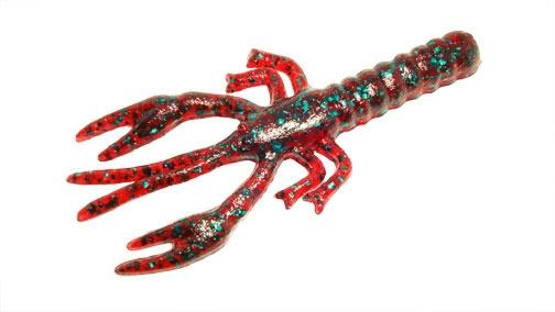 Zoom Lil Critter Craw 3'' Red Bug 12pk