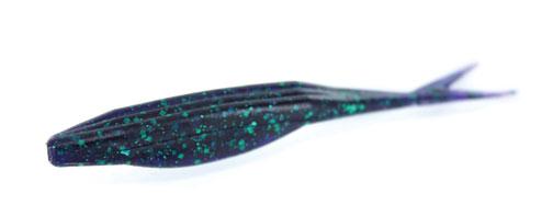 Zoom Super Fluke Jr 4'' Junebug 10pk