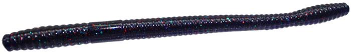 Zoom Magnum Trick Worm 7'' Junebug Red 8pk