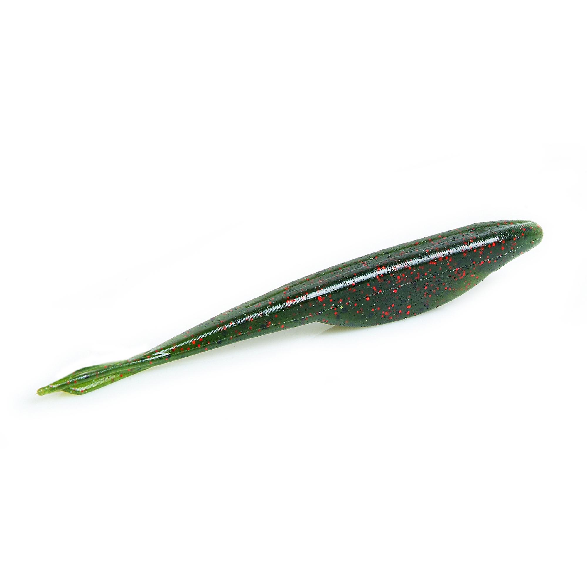 Yamamoto D Shad Watermelon/Black & Red