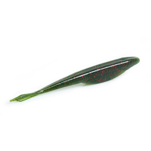 Yamamoto D Shad Watermelon/Black & Red