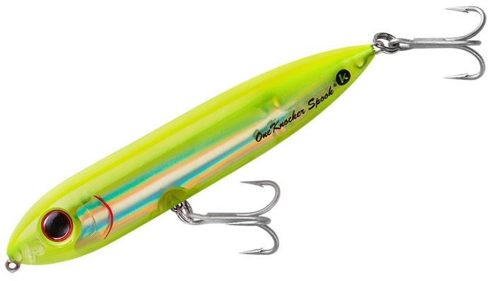 Heddon One Knocker Spook Chart/Silver Insert