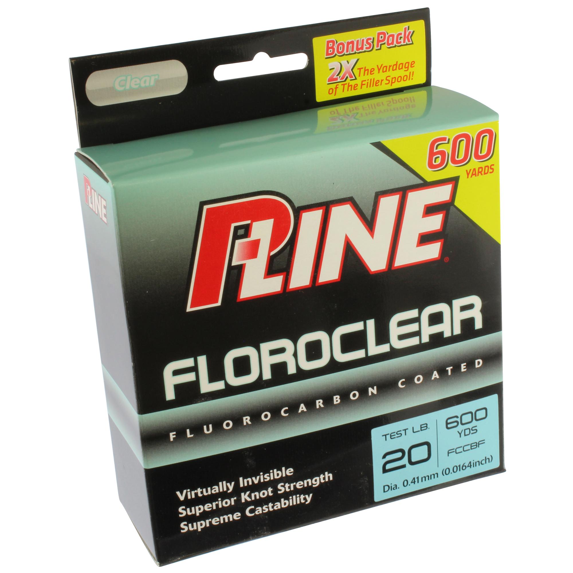 P-Line Florocarbon Coated Cl 20 lb - 600 yds