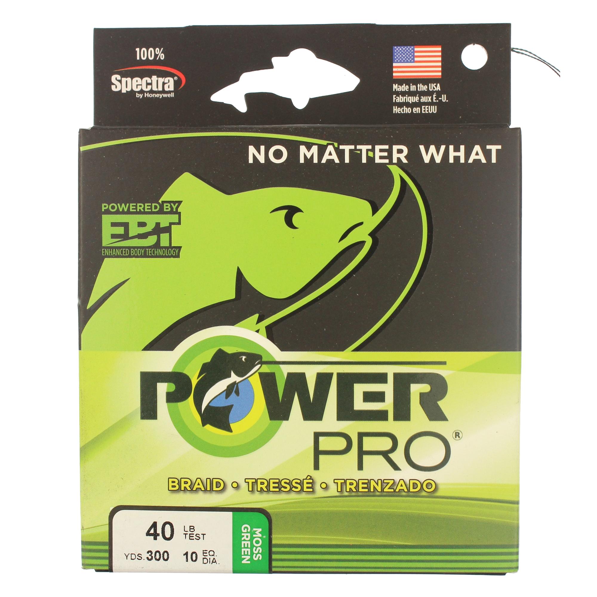 Power Pro Moss Green 40 lb - 300 yds
