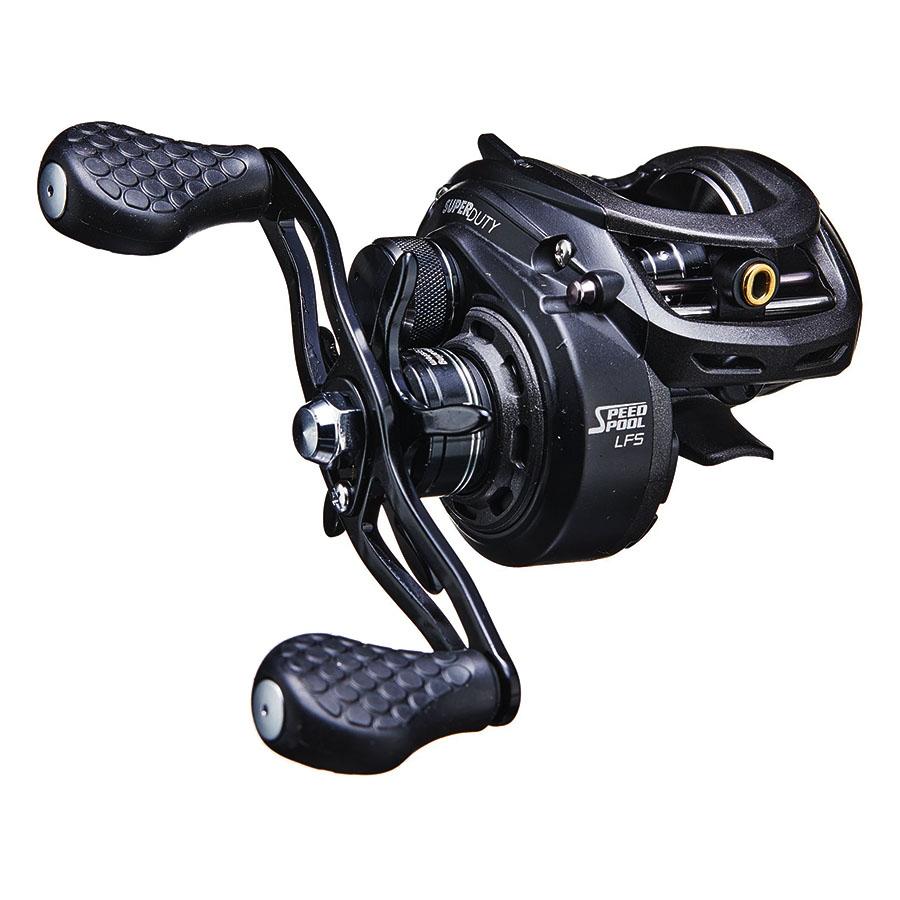 Lews Reel Super Duty LFS BC RH 6.8:1 - Flipping Switch