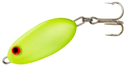 Bomber Slab Spoon 7/8 Fluorescent Yellow