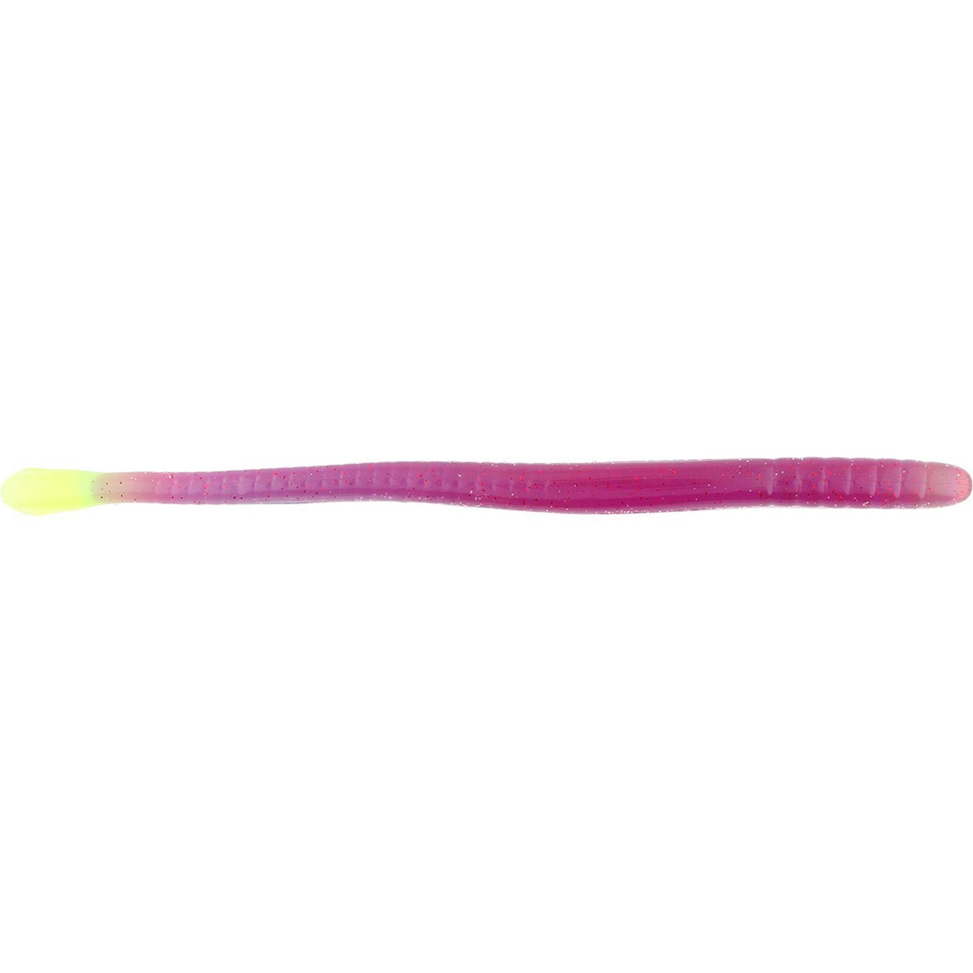 Roboworm Straight Fat 6'' Morning Dawn Red Chart Tail