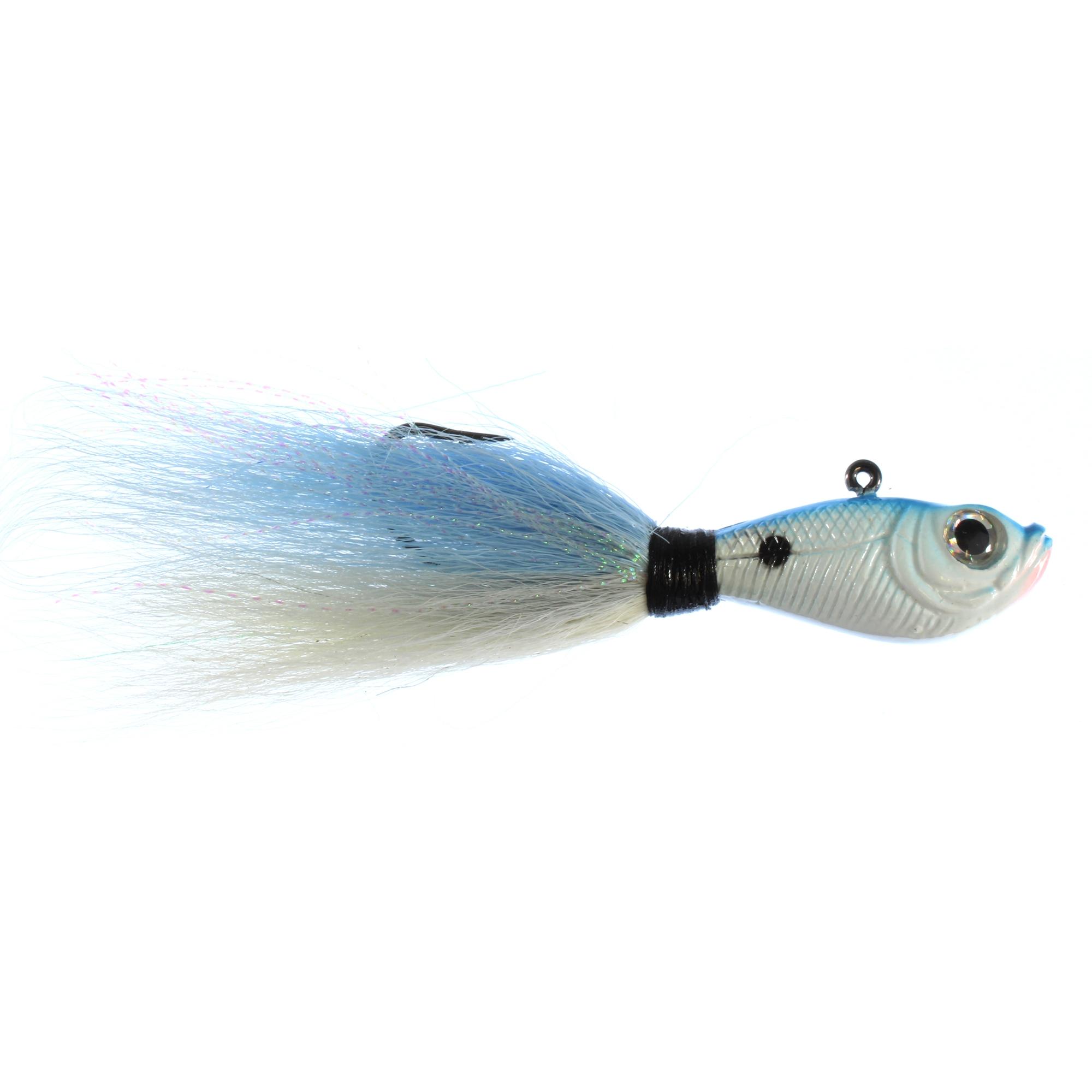 Spro SW Bucktail Jig 6oz Spearing Blue