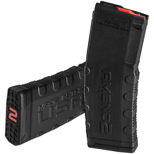 Amend2 AR-15 Polymer Magazine MOD-2 Model - 30/rd Black