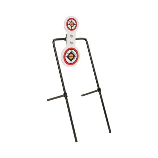 Allen EZ-Aim Hardrock AR500 Round Spinner Targets & Stand for R...