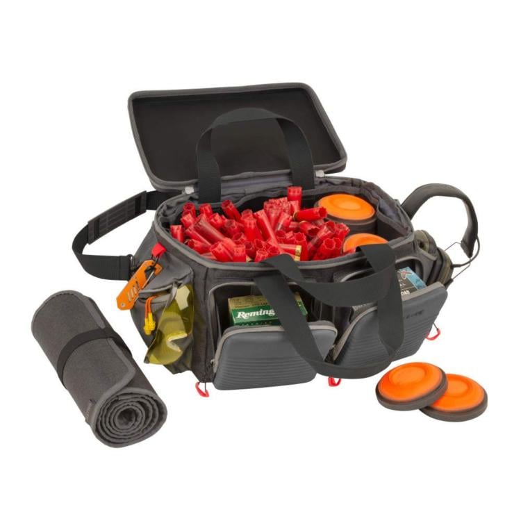 Allen Competitor Premium Molded Lockable Range Bag with Fold Up Gun Mat ...