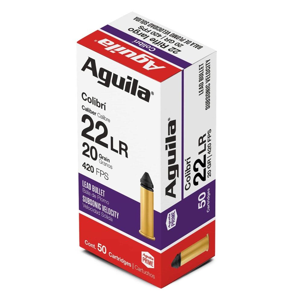 Aguila Colibri Powderless Rimfire Ammunition .22 CB 20 gr 420 f...