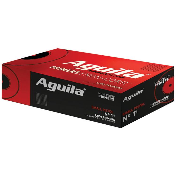 Aguila No. 1-1/2 Small Pistol Primers 1000 Count Pack