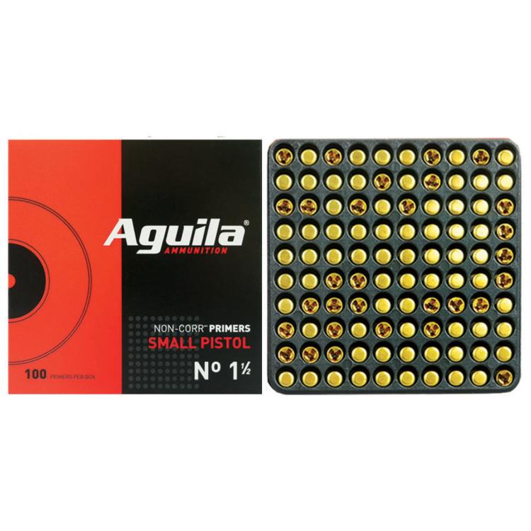 Aguila No. 1-1/2 Small Pistol Primers 1000 Count Pack