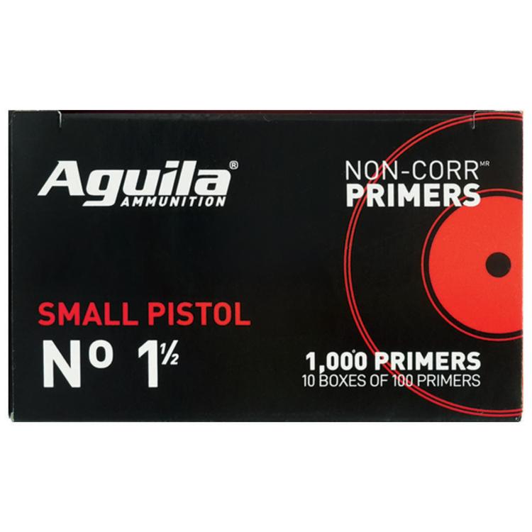 Aguila No. 1-1/2 Small Pistol Primers 1000 Count Pack