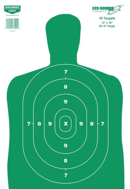 Paper Targets for Precision Shooting Practice