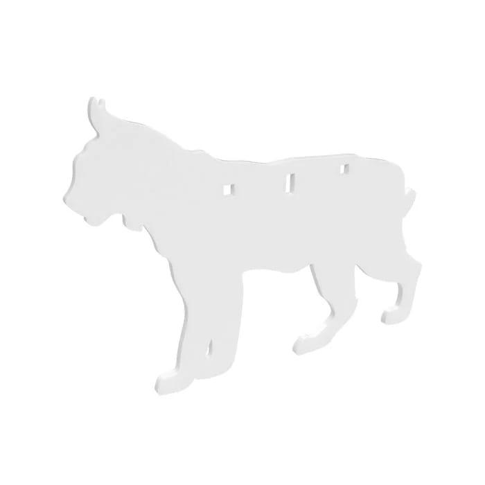 Birchwood Casey AR500 3/8" Steel 1 Hole Animal Silhouette Target ...