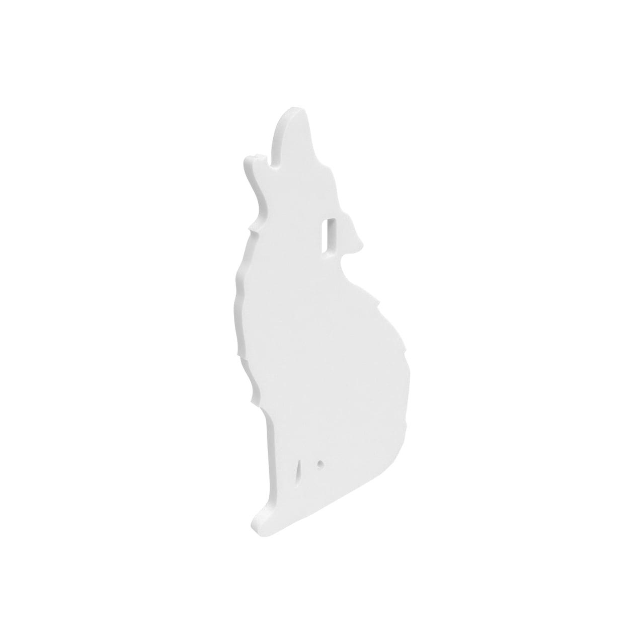 Birchwood Casey AR500 3/8" Steel 1 Hole Animal Silhouette Target ...