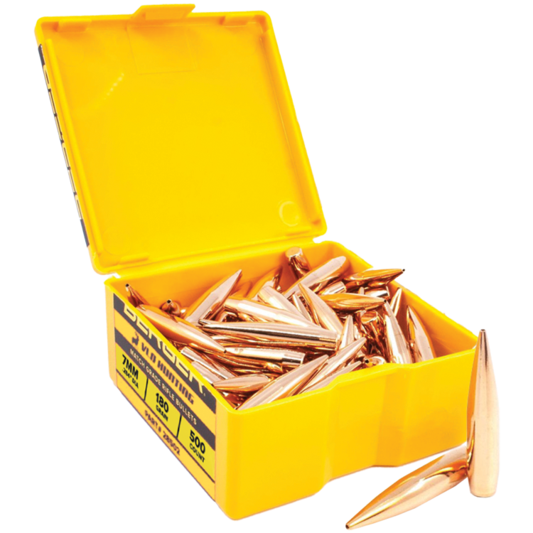 Berger 7mm .284" 180 gr Hybrid Target Bullets - 500 Count