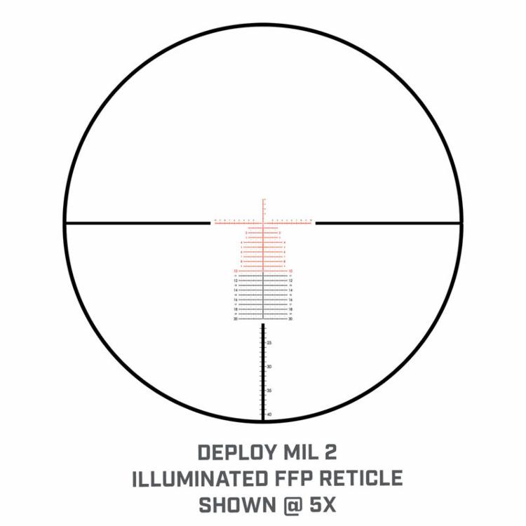 Bushnell Match Pro ED Rifle Scope 5-30x56 34mm FFP DM2 MRAD w Floating ...