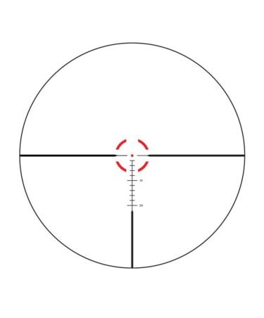 Bushnell Trophy R5 Rifle Scope 1-6x24 30mm SFP DD2-QA EXO Illum Black