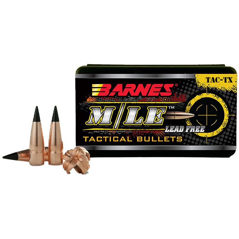 Barnes Tipped M/LE TAC-TX Rifle Bullets .300 AAC .308" 110 gr T...
