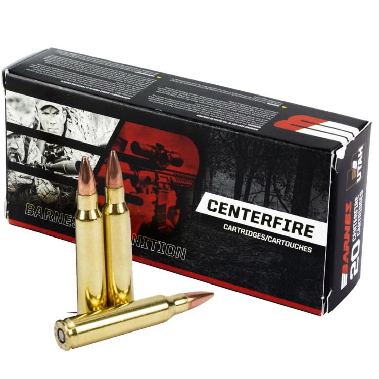 Barnes .223 Rem 55gr HPBT Bulk Ammo - 125 Rounds - 3240 fps BULK