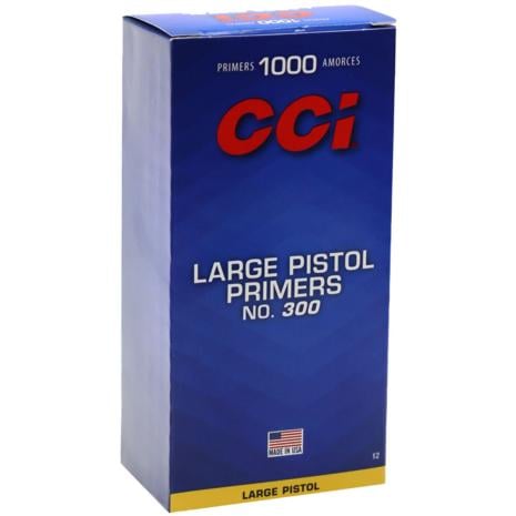 CCI #500 Small Pistol Standard Primers 1000/ct - bulk pack