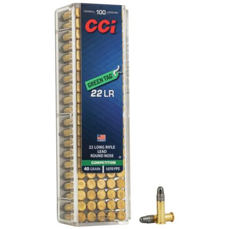 SK Long Range Match Rimfire Ammunition .22 LR 40 gr LRN 1106 fps 50/ct