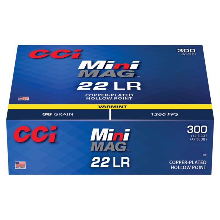 CCI Signature Mini-Mag .22 LR Signature Mini-Mag 36 gr CPHP 300/Box