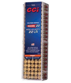 CCI Standard Velocity Rimfire Ammunition .22 LR 40 gr LRN 1070 ...