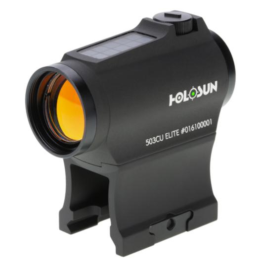 Holosun Micro Red Dot Sight HE503CU-GR Elite - Green Circle Dot...