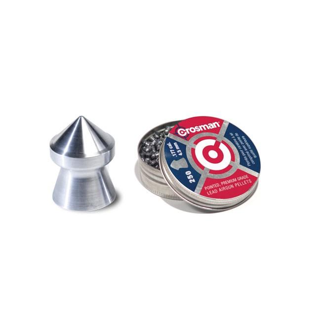 Crosman .177 Caliber Pointed Pellet 250/Tin