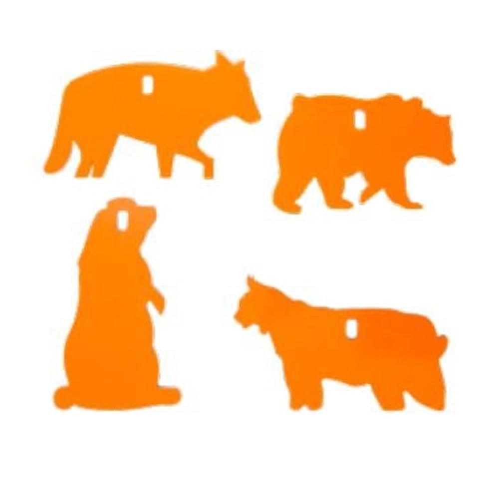 Impact Steel 4-Pack Animal Targets Rimfire, Box