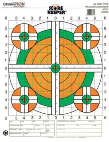 Paper Targets for Precision Shooting Practice