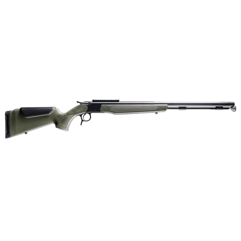CVA Wolf V2 Muzzleloader Combo Package .50 Cal 24" Barrel Stainless Steel and Realtree Edge with ...