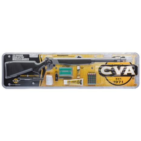 CVA Wolf V2 Muzzleloader Combo Package .50 Cal 24" Barrel Stainless ...