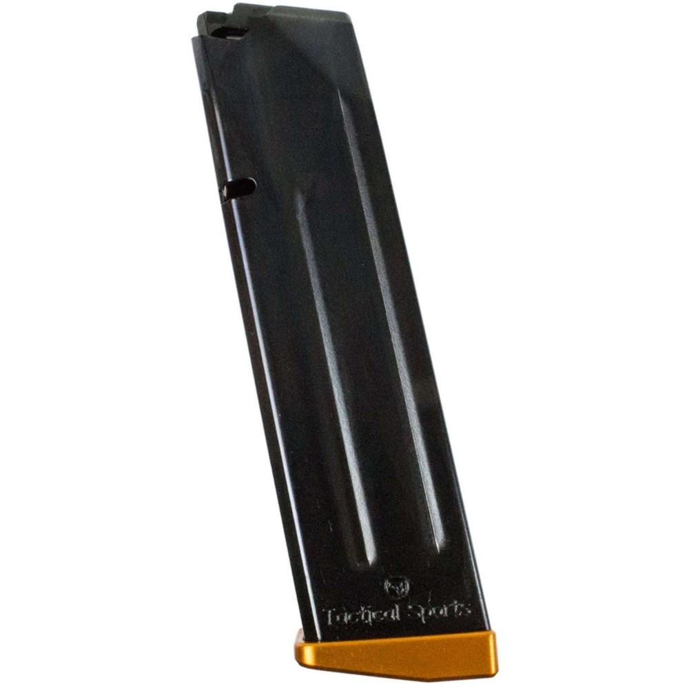 CZ Tactical Sport Orange Handgun Magazine Orange Aluminum Base Pad 9mm ...